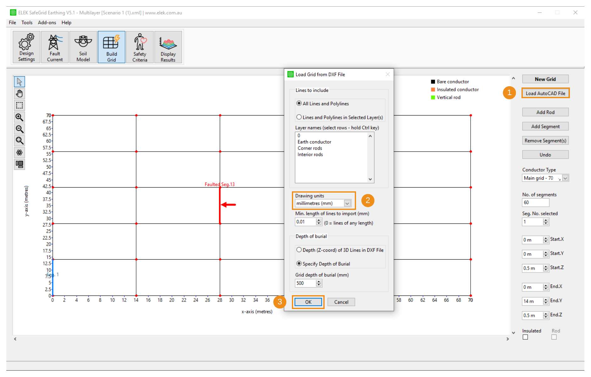 How to perform a simple earthing design - SafeGrid Software Tutorial